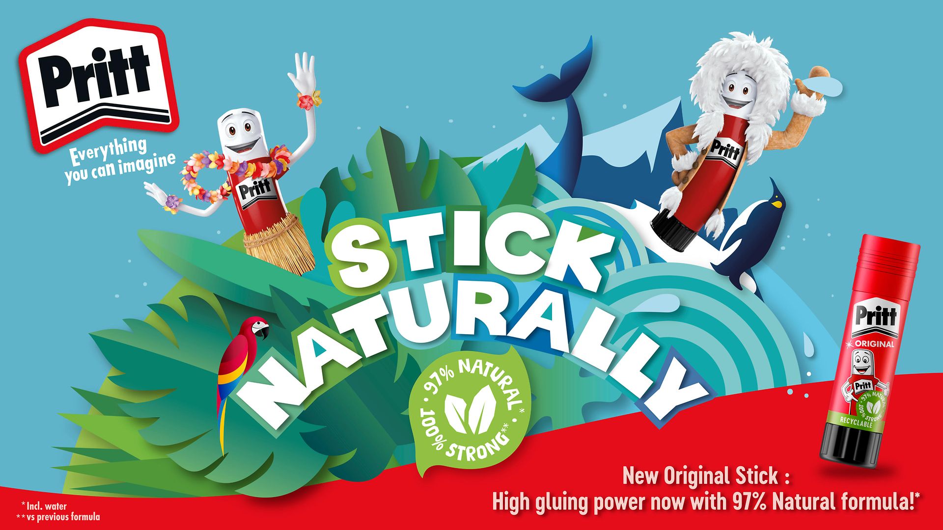 Pritt, the nation’s favourite glue stick, more sustainable than ever